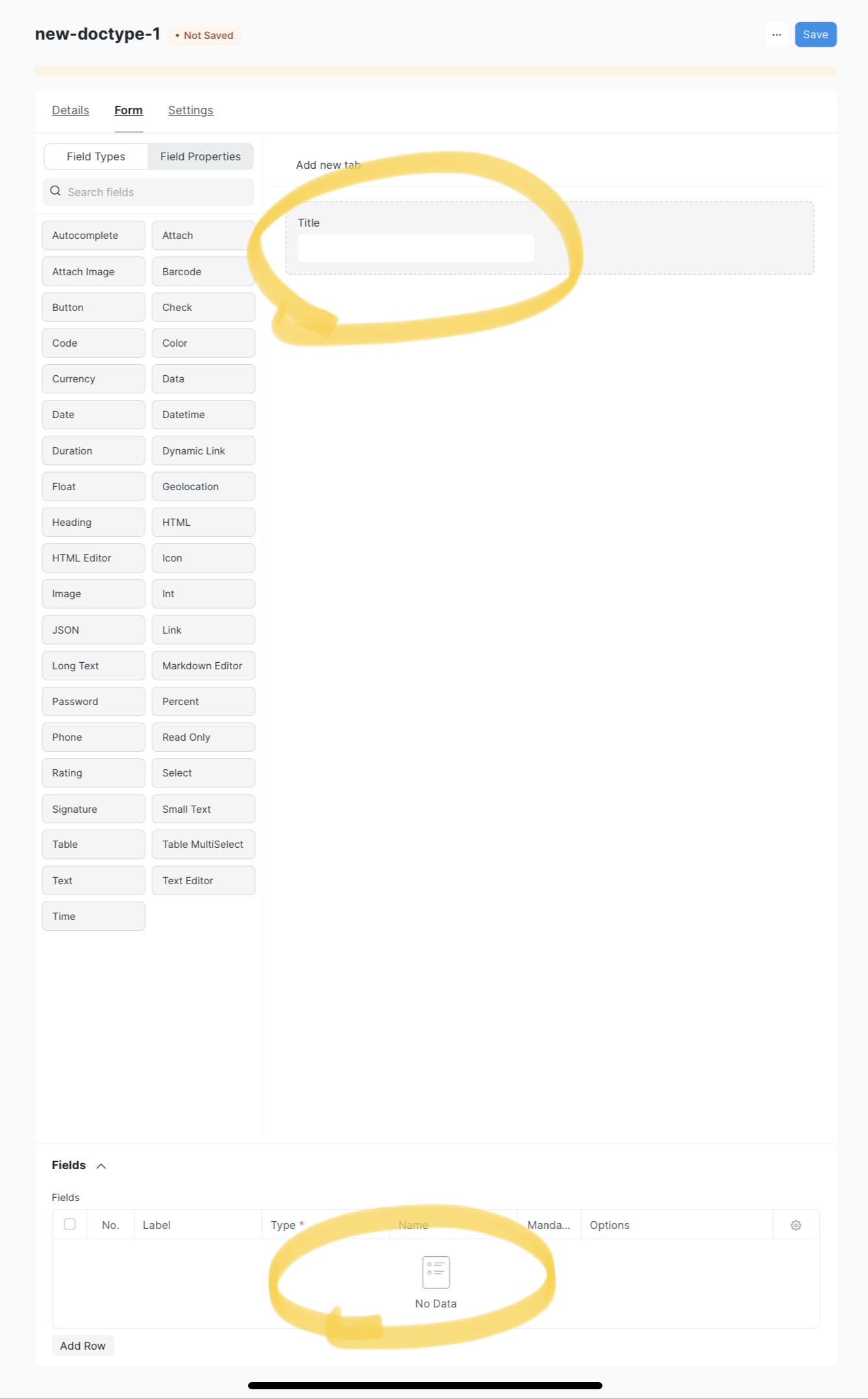 [Form Builder] Initial “Title“ field displayed but not listed · Issue #22214 · frappe/frappe ...