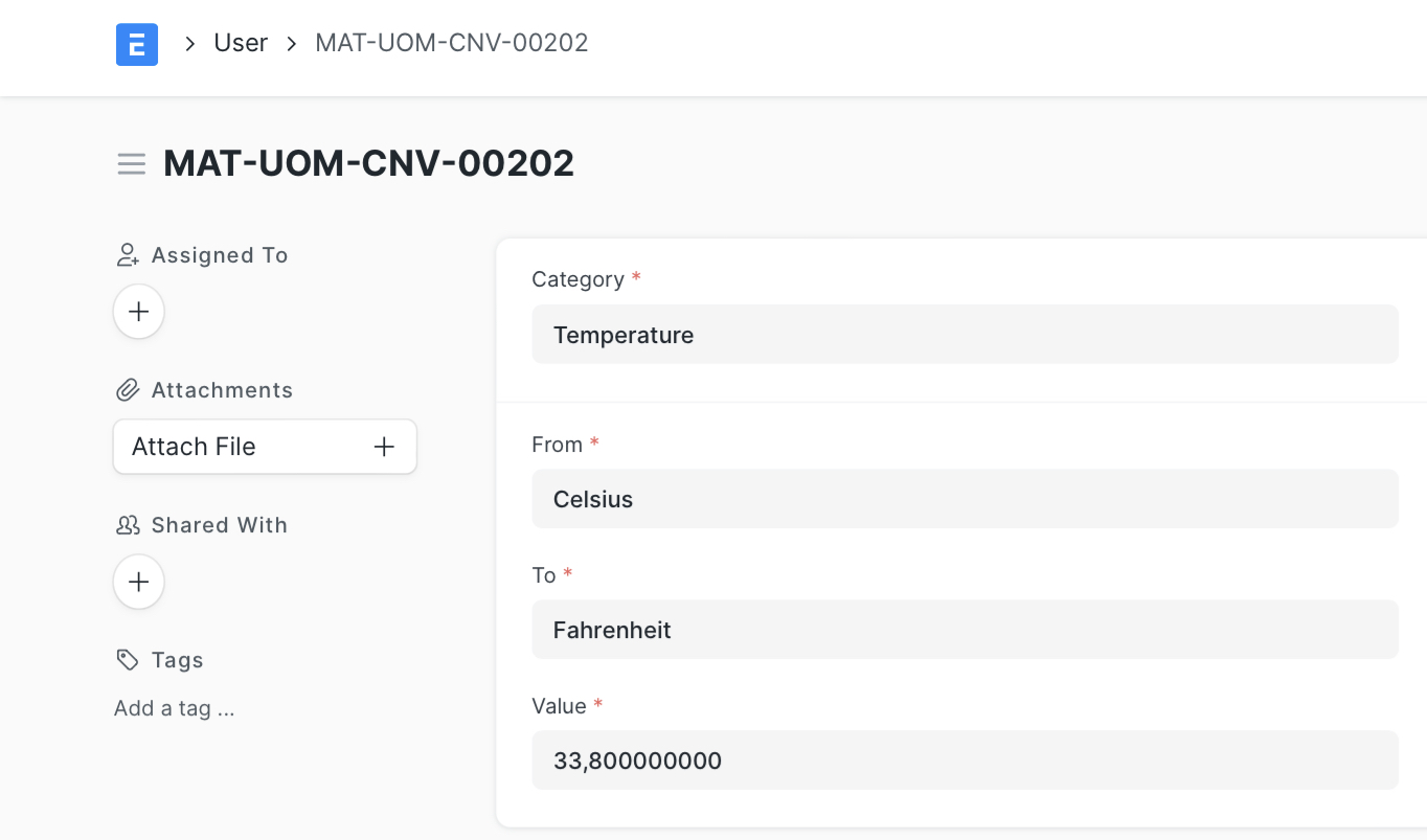 UoM conversion: wrong conversion between Celsius and Fahrenheit · Issue #36924 · frappe/erpnext ...