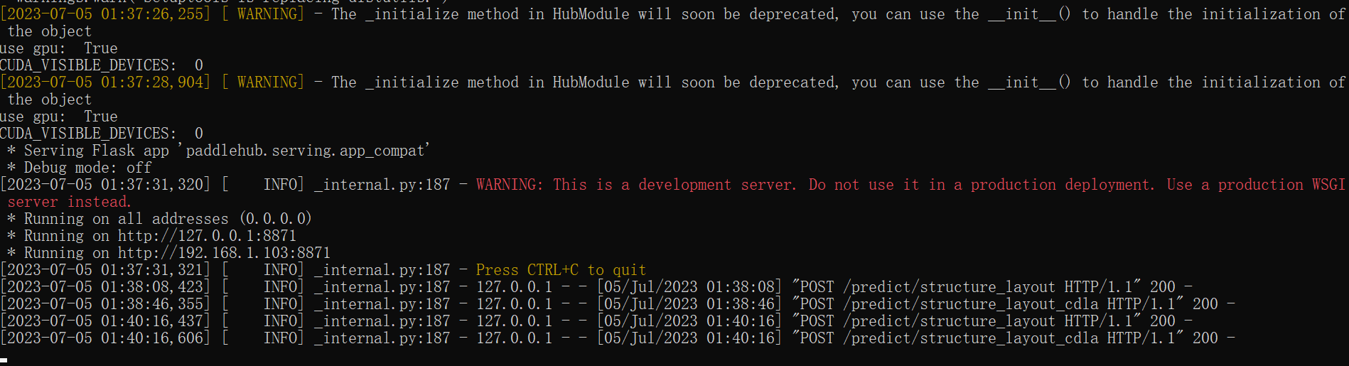 How to serve two same category model using paddleHub. · Issue #10296 · PaddlePaddle/PaddleOCR ...