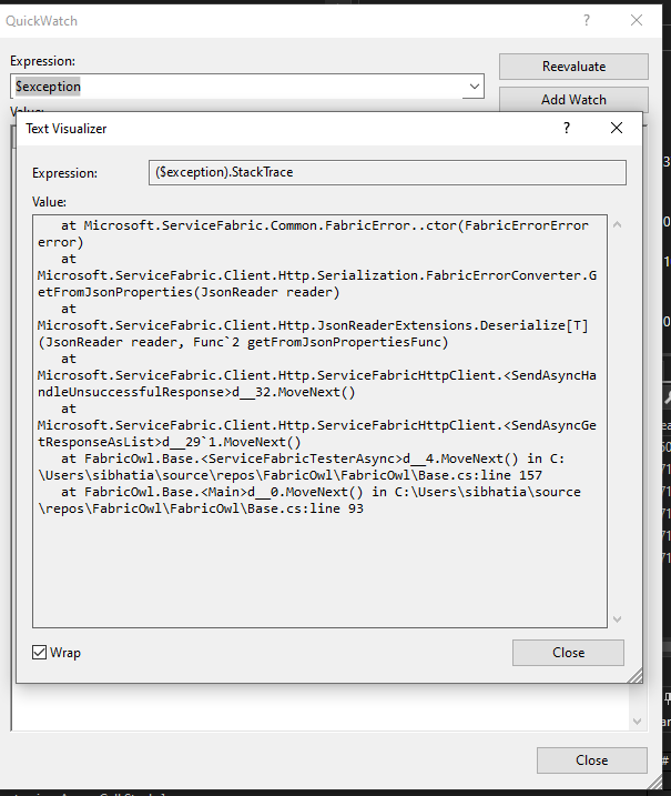 Cannot Retrieving any data from eventStore (ex. GetNodesEventListAsync) · Issue #118 · microsoft ...