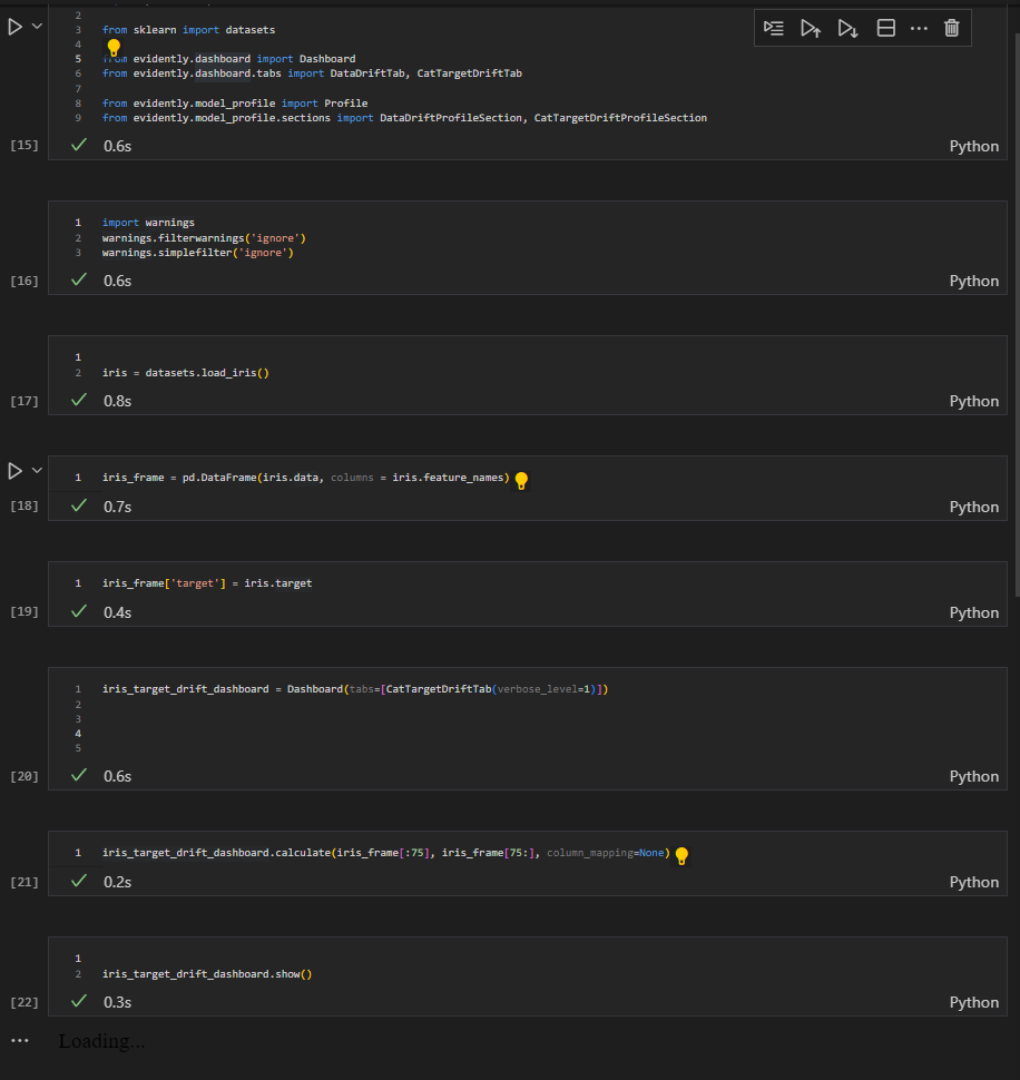 loading but not showing any image · Issue #359 · evidentlyai/evidently · GitHub