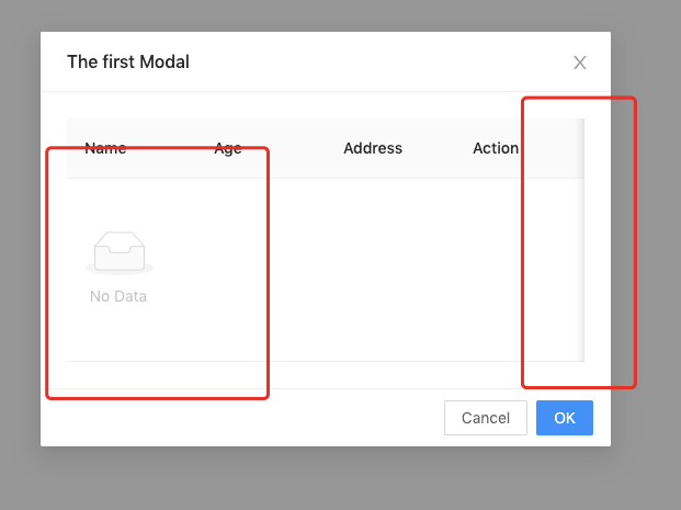 [Table] Use Table nzScroll in Modal · Issue #6107 · NG-ZORRO/ng-zorro ...