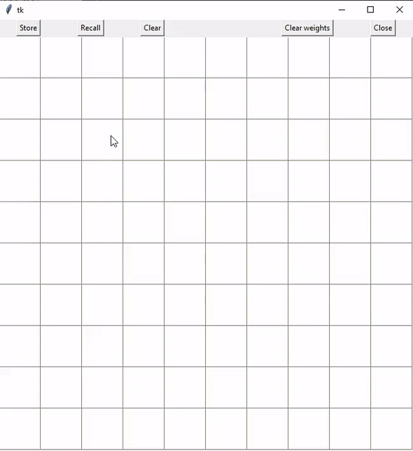 GitHub - jaxvall/Hopfield-network: Program where you can draw patterns ...