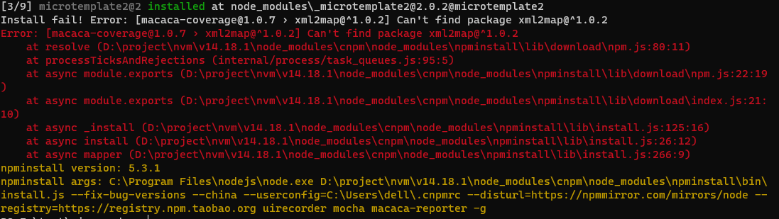 依赖包缺失？ · Issue #24 · macacajs/macaca-reporter · GitHub
