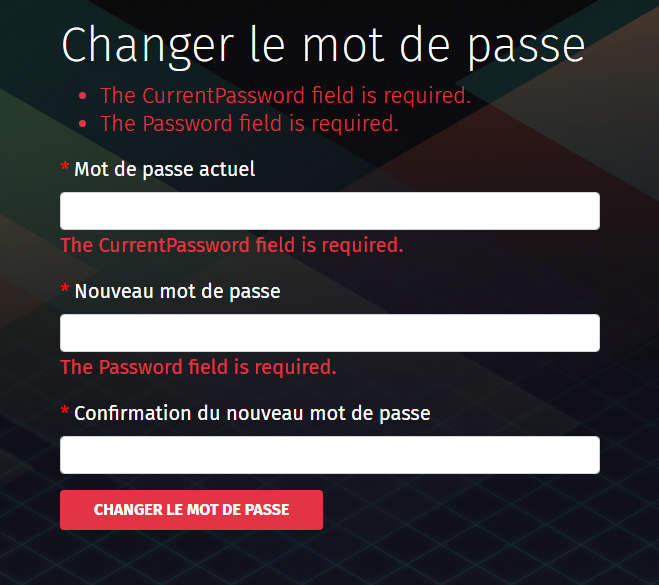 User Module Forms Error Messages Are Not Translated · Issue 5086 · Orchardcmsorchardcore · Github
