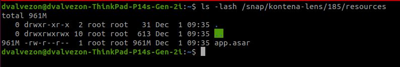 App not starting: missing files on latest/stable Snap package (version ...