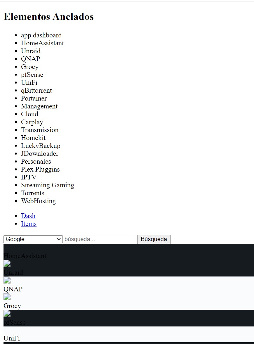 Badly formatted HTML after linuxserver/heimdall:latest docker image ...