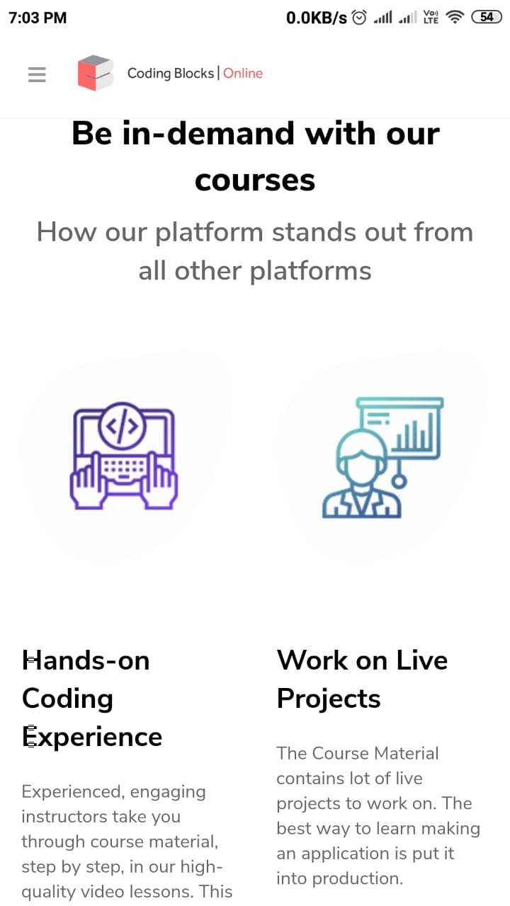 Find an issue / suggest an improvement · Issue #234 · coding-blocks/CBOnlineApp · GitHub