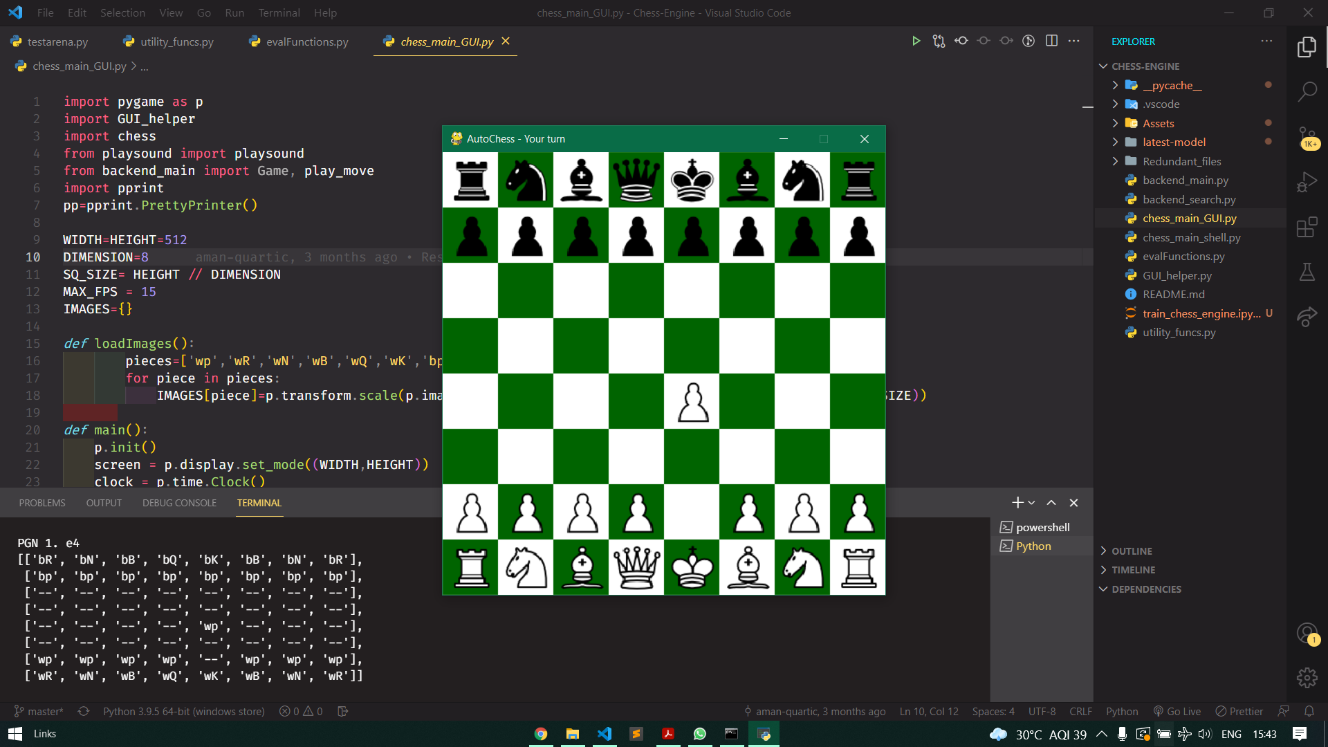 GitHub - amanagarwal-x/Chess-Engine