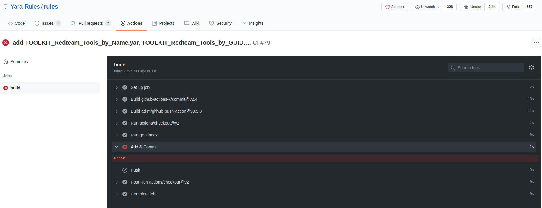 [BUG] · Issue #401 · Yara-Rules/rules · GitHub
