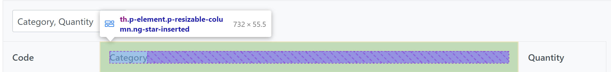 Table: Column Resize + Scrollable + Toggle => style not updatet · Issue #11045 · primefaces ...