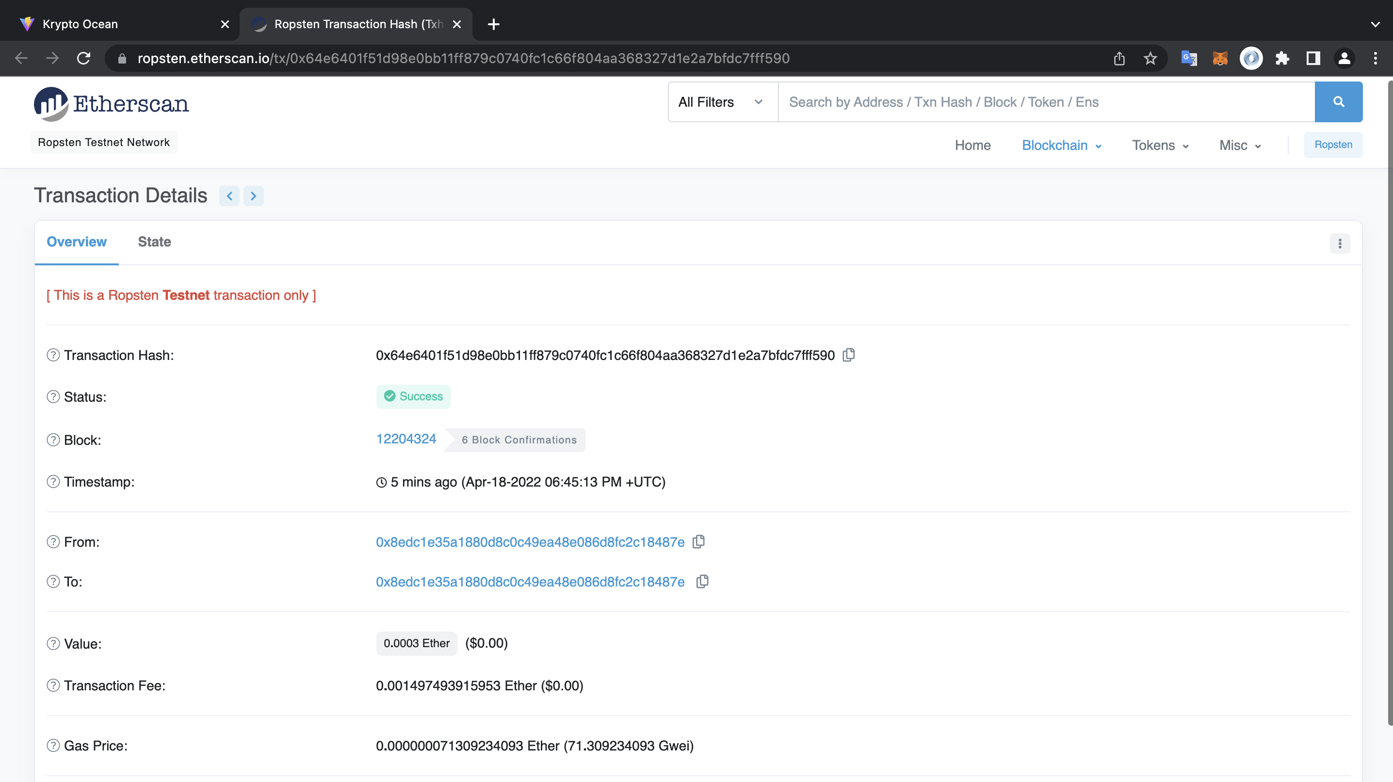 GitHub - VullnetJ/Blockchain-application