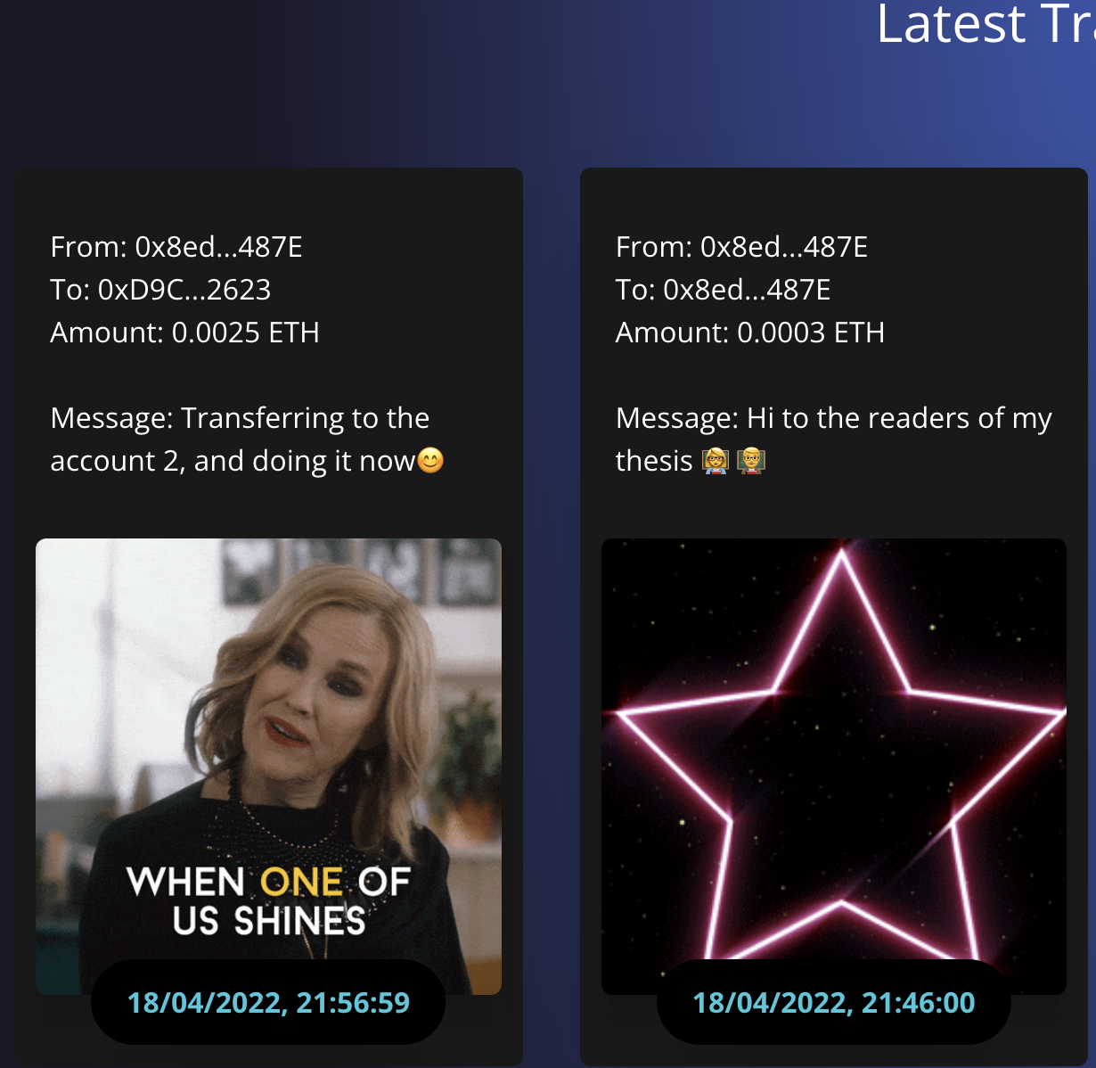 GitHub - VullnetJ/Blockchain-application