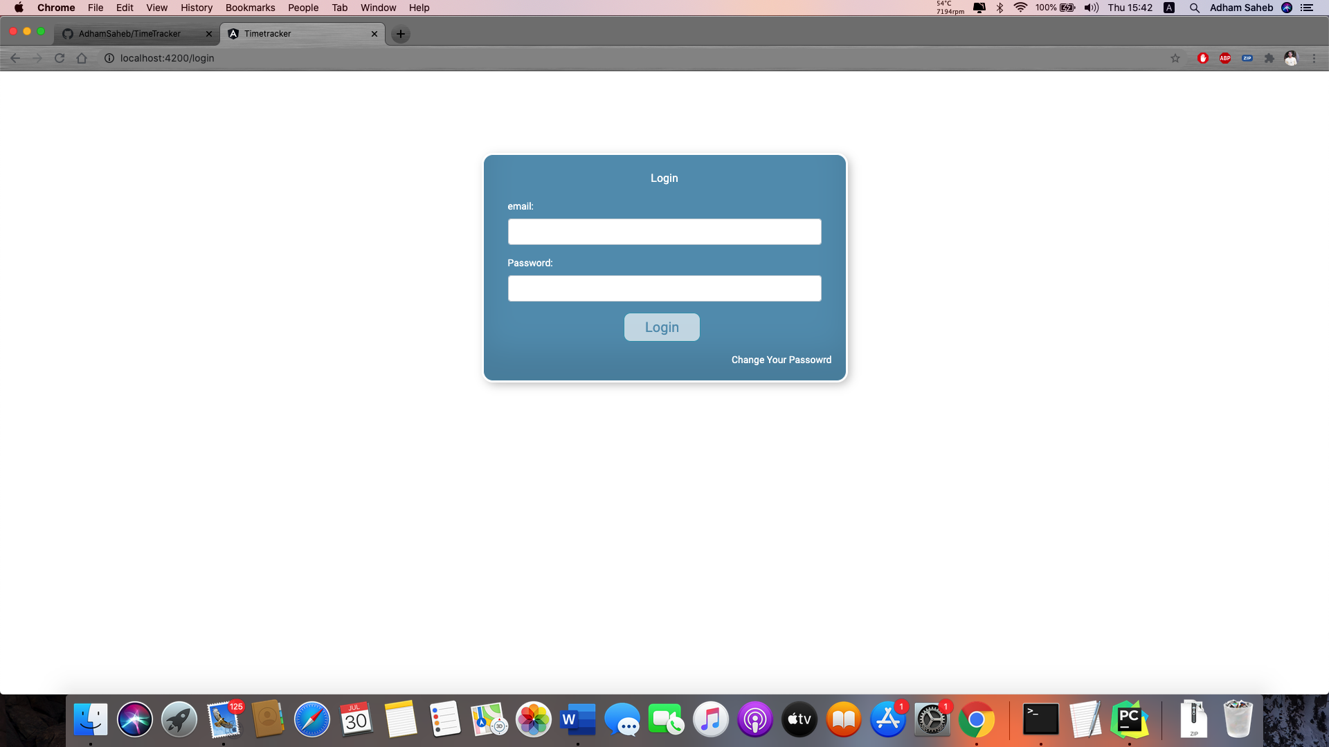GitHub - AdhamSaheb/TimeTracker