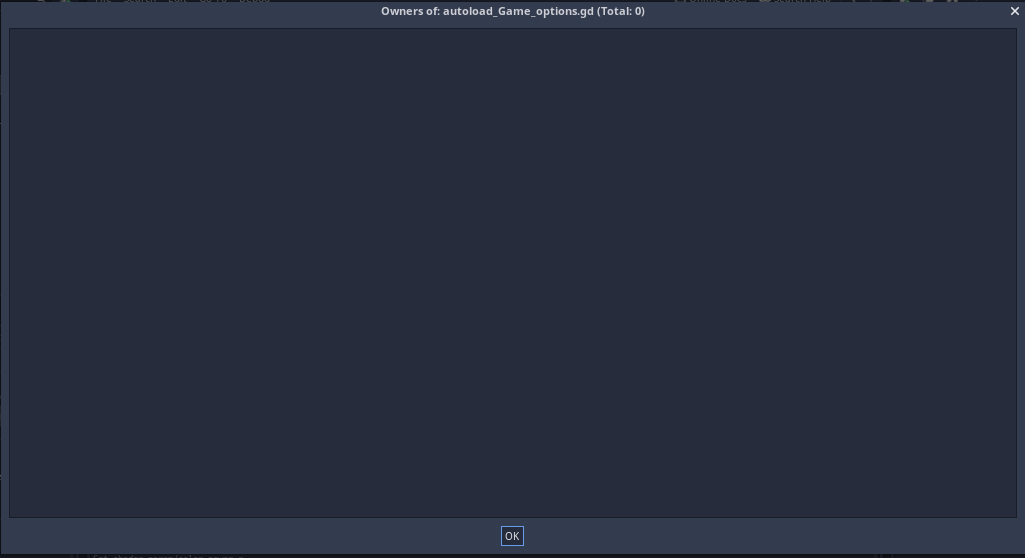Warn on removal of autoloaded script or scene · Issue #7345 · godotengine/godot-proposals · GitHub