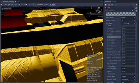 Specular reflections remain per-pixel even when in vertex lighting mode when in GLES3 · Issue ...