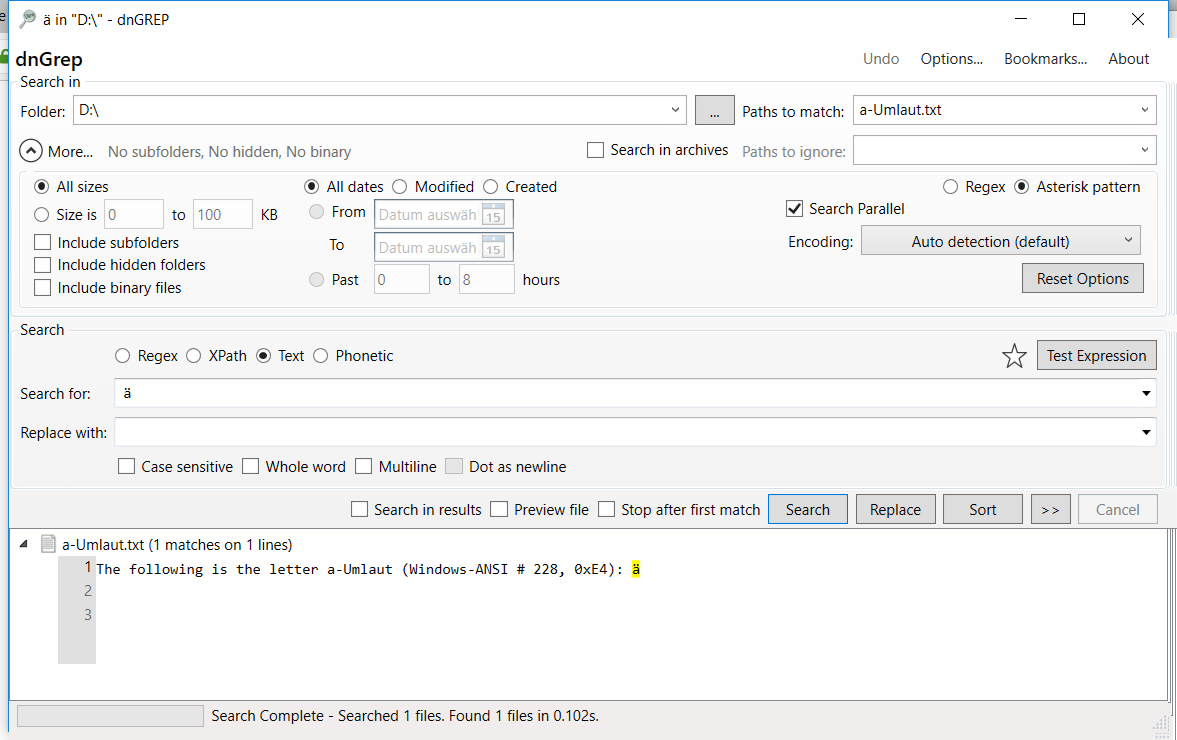 PDF-search: Wrong letters shown in "results panel" in case of german Umlaut-letters · Issue #313 ...