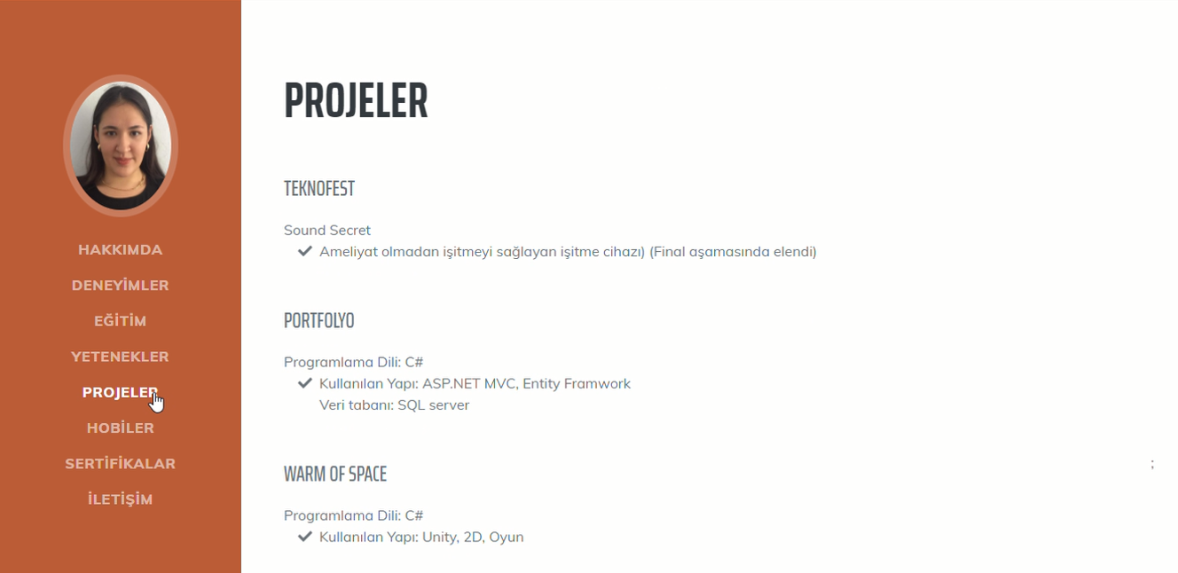 GitHub - senagtms/Portfolio-Website: It is a website made with C# MVC ...