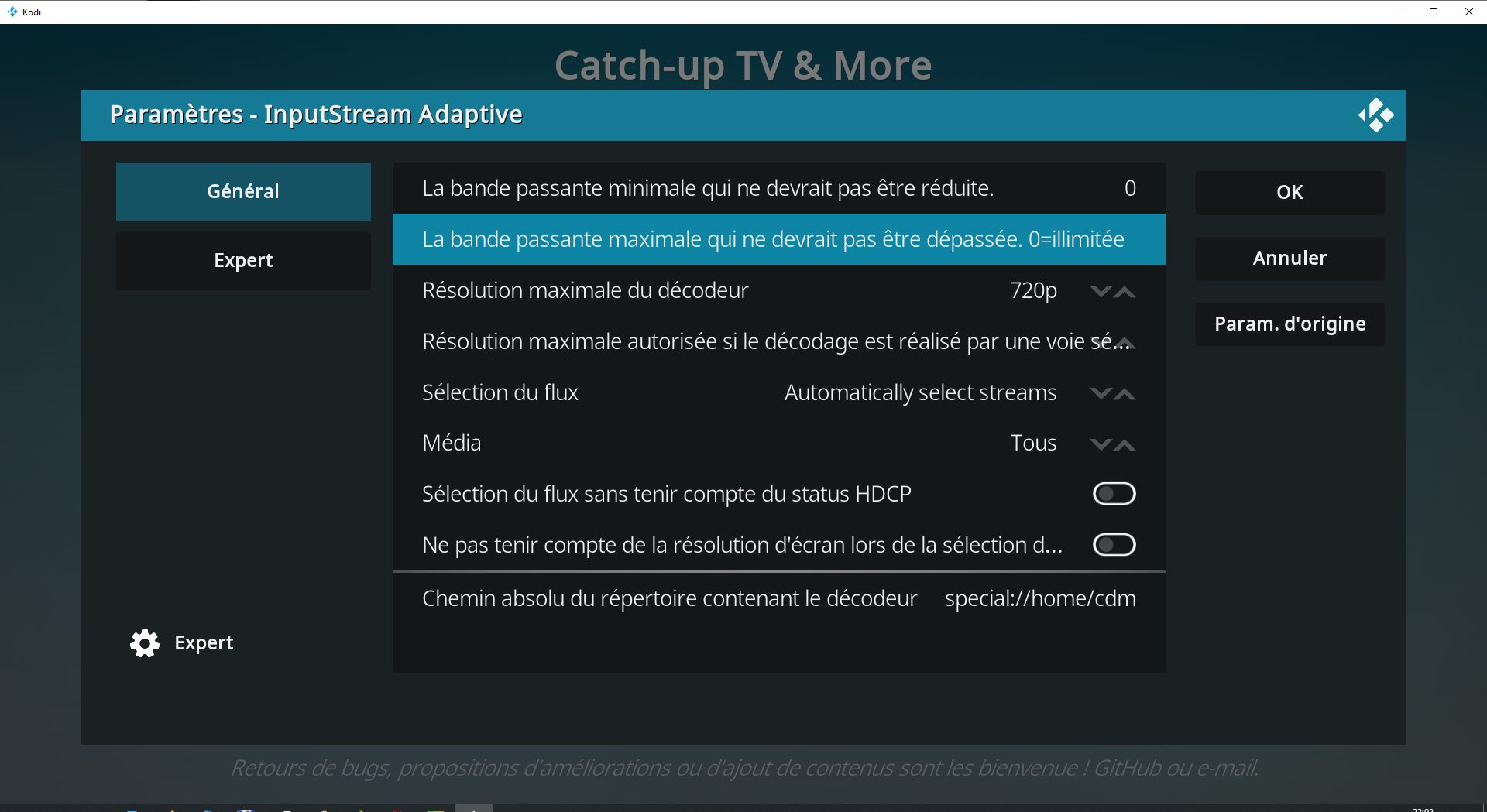 French labels too long in settings, settings value not visible · Issue #918 · xbmc/inputstream ...