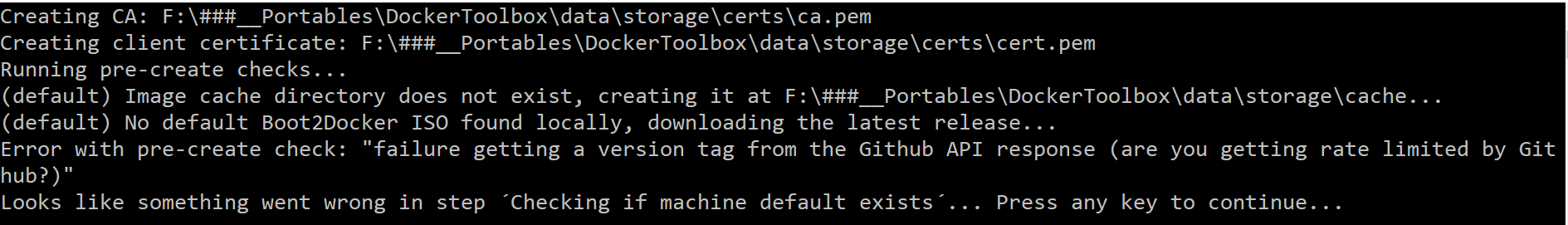 Issue Inside Virtualbox Guest · Issue 5 · Portappsdocker Toolbox Portable · Github