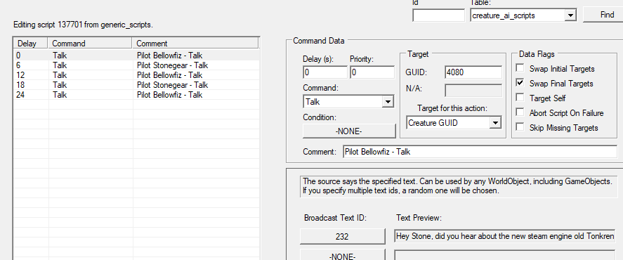 OOC script text command should resolve target if needed · Issue #957 ...