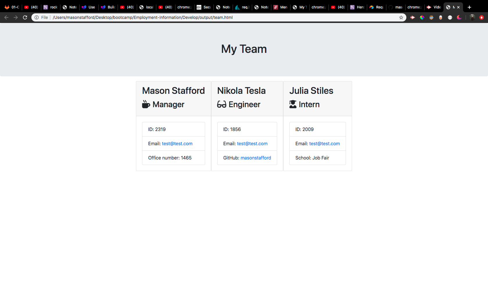 GitHub - masonstafford/Team-Info