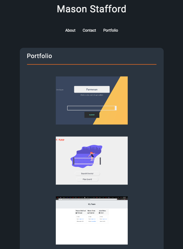 GitHub - masonstafford/Mason-Stafford-Portfolio