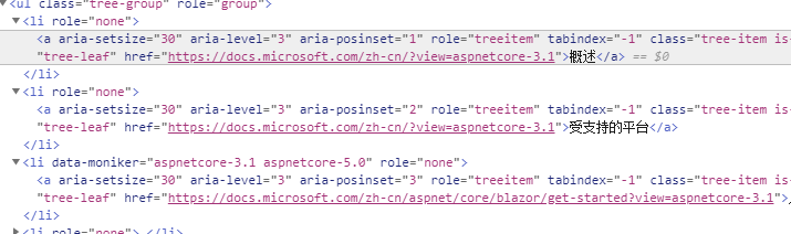 中文文档 部分导航错误 · Issue #22760 · dotnet/aspnetcore · GitHub
