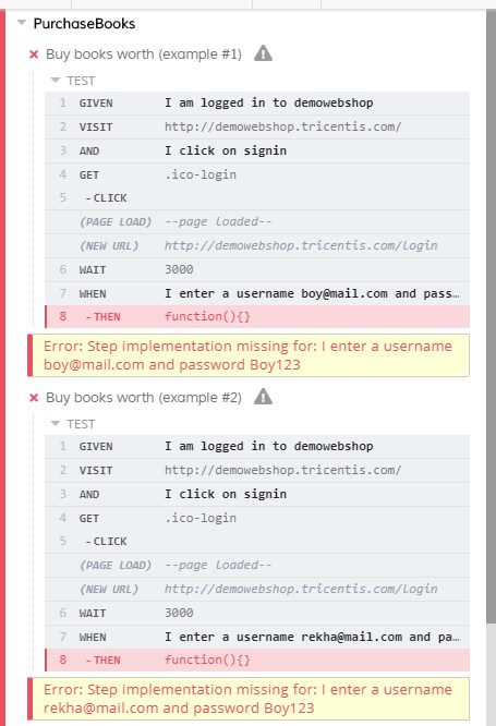 Error: Step implementation missing for: I open Google page · Issue #208 · badeball/cypress ...