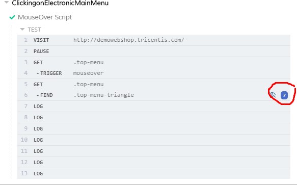 How to click on the mouseover an element and click on the child element ...