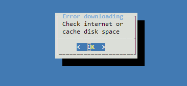 Error downloading Check internet orcache disk space · Issue #451 ...