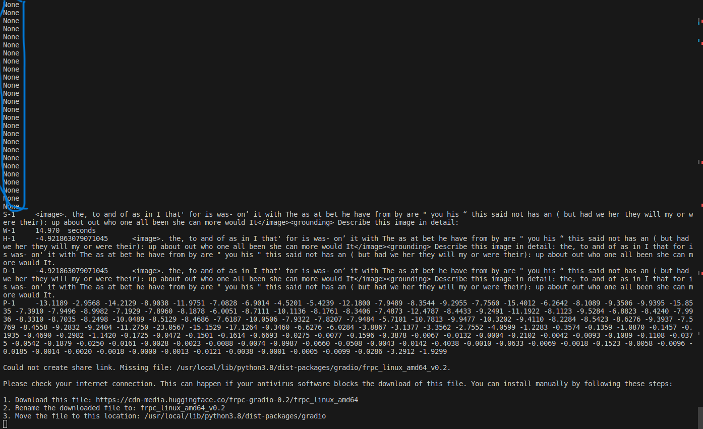 kosmos-2 has a low performance on local gradio app demo · Issue #1357 · microsoft/unilm · GitHub