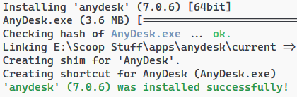 Anydesk link doesn't work · Issue #8148 · ScoopInstaller/Extras · GitHub