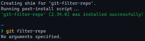 git-filter-repo@2.34.0 after install invoking git-filter-repo gives a python error · Issue #3471 ...