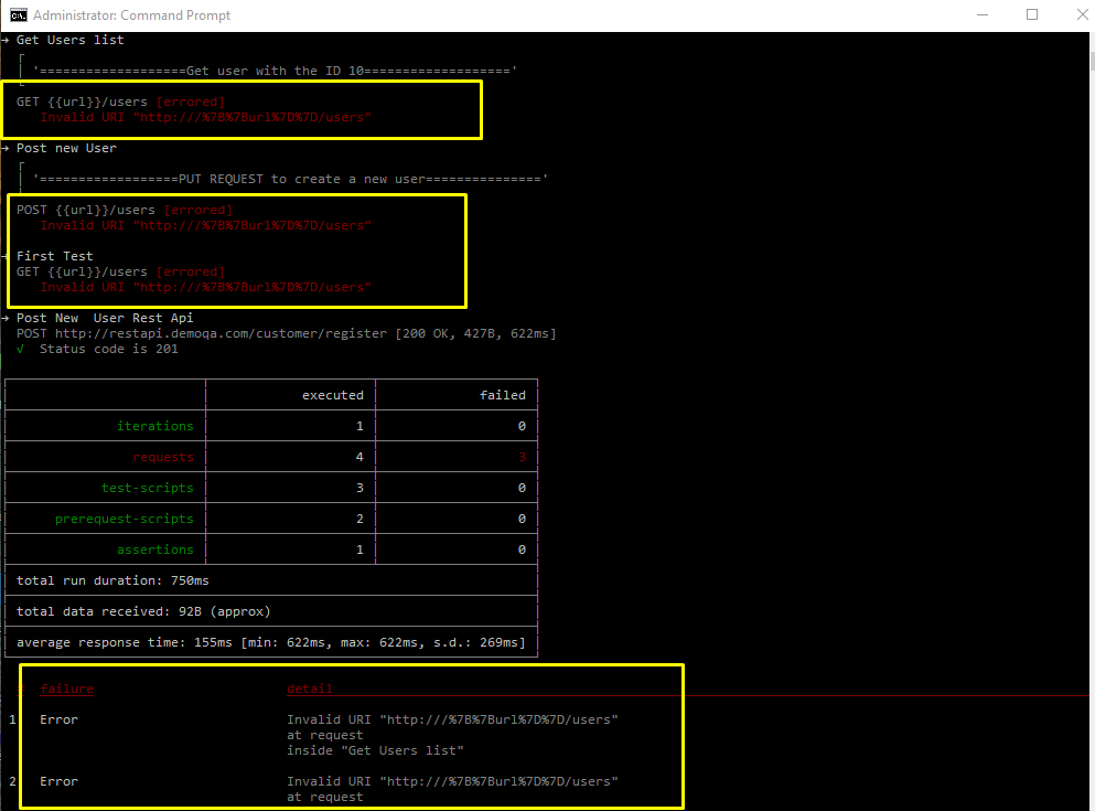 Global variable are not being accessed in Newman CLI · Issue #2211 · postmanlabs/newman · GitHub