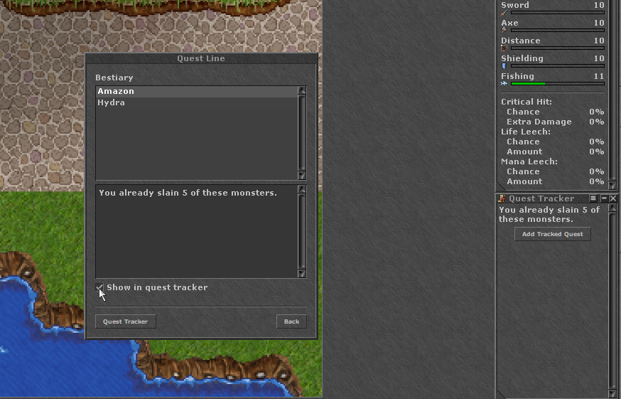 Quest Tracker feature by MillhioreBT · Pull Request #3845 · otland/forgottenserver · GitHub