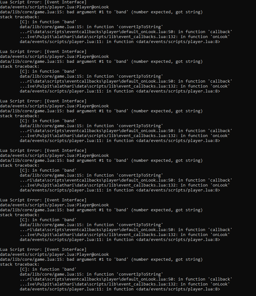 look me · Issue #4274 · otland/forgottenserver · GitHub
