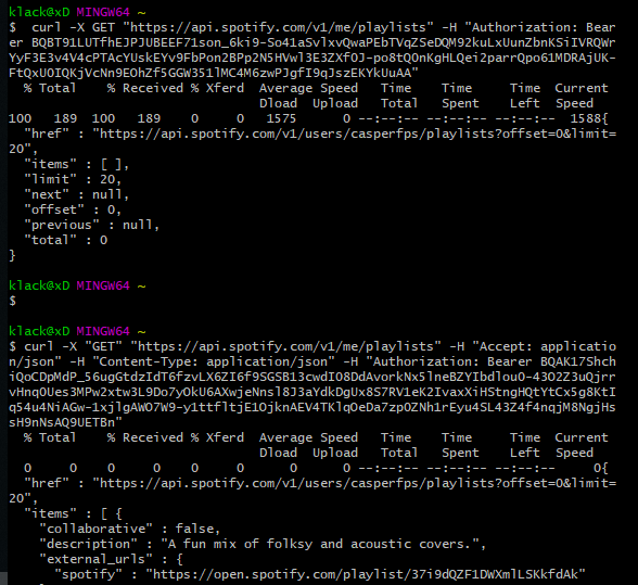 Only Access Token From Api Console Does Not Return Empty Array · Issue 1505 · Spotifyweb Api