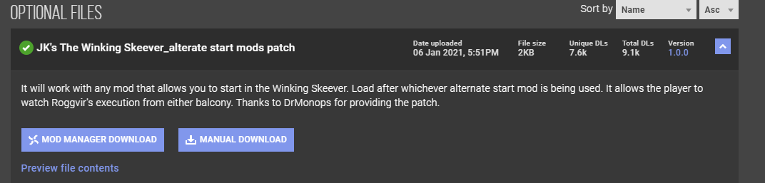 JK's The Winking Skeever + Alternate Start LAL · Issue #1764 · loot/skyrimse · GitHub