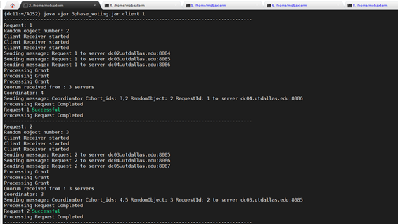 GitHub - NileshwariRC/3-Phase-voting-Protocol: I implemented this project as a part of 'Advanced ...