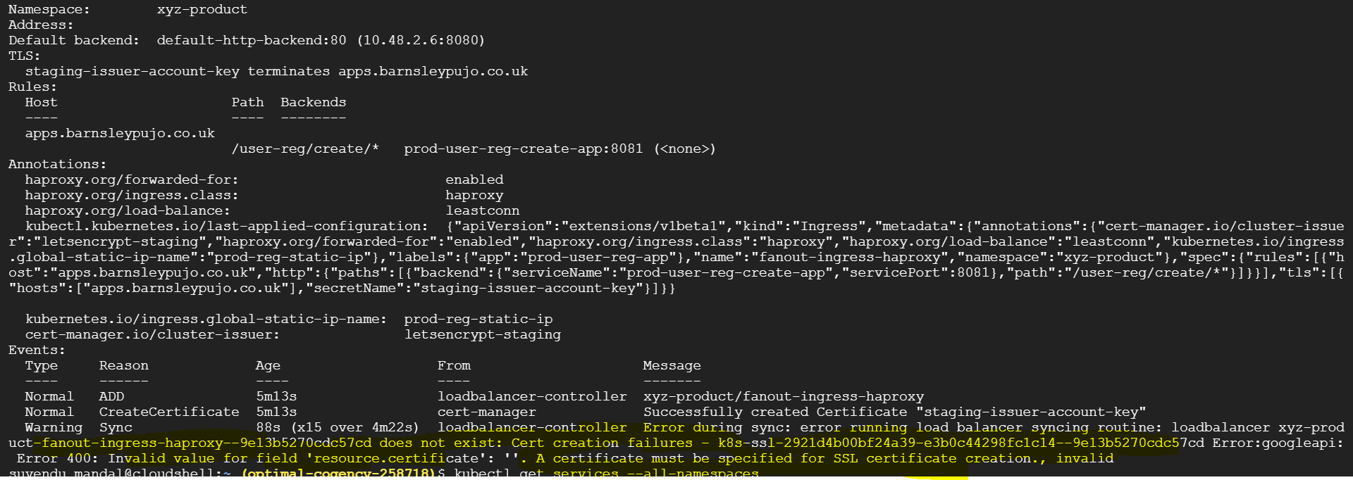 HAProxy with GKE HTTP(s) L7 load balancer and Let's Encrypt issue · Issue #123 · haproxytech ...