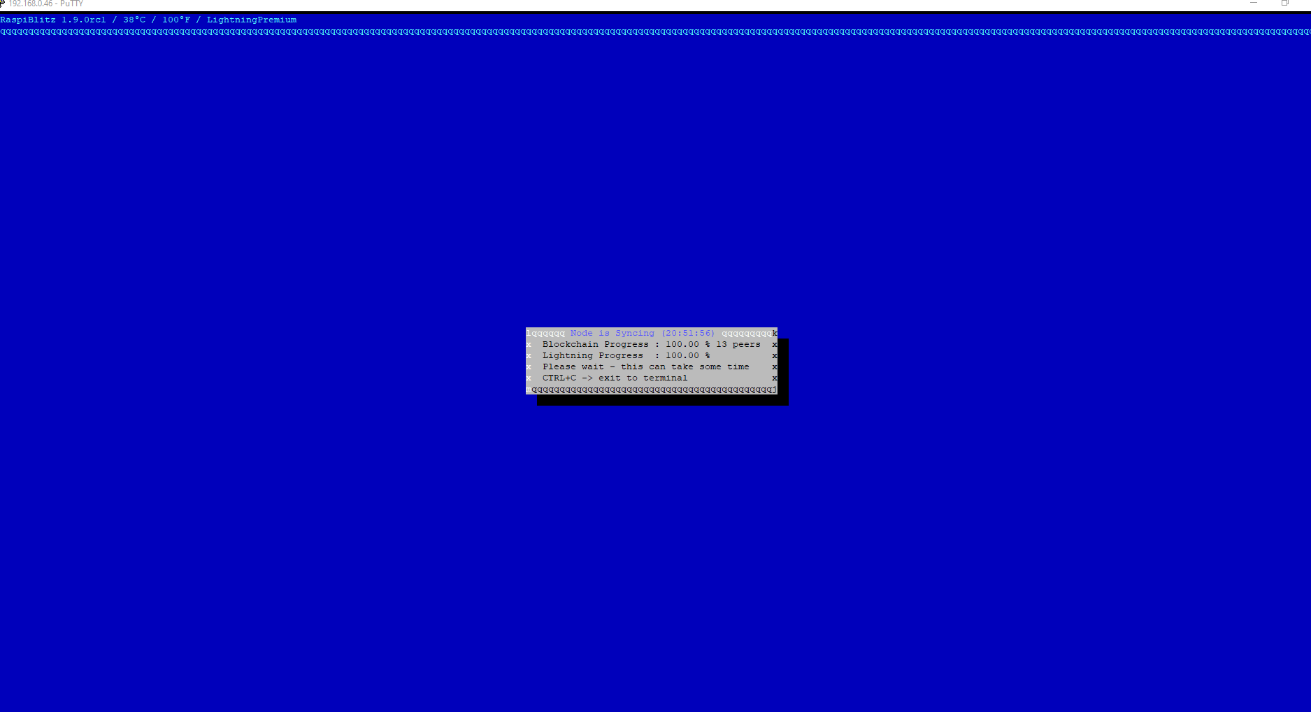 lnd/bitcoin 100% sync but node not running · Issue #3588 · raspiblitz ...
