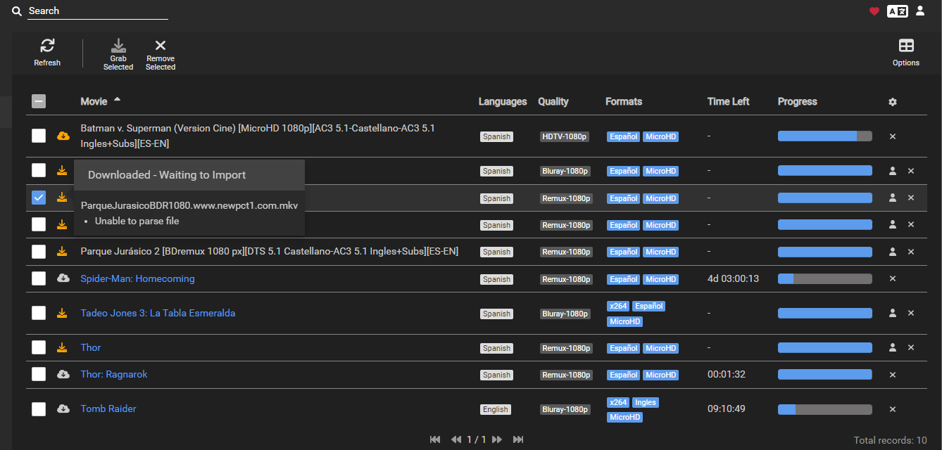 "Semi-Automatic Parse File" Restore the automation with shitty torrent names · Issue #8240 ...