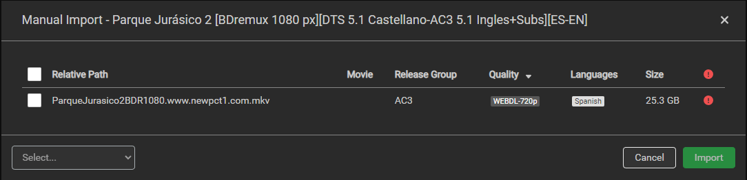 "Semi-Automatic Parse File" Restore the automation with shitty torrent names · Issue #8240 ...