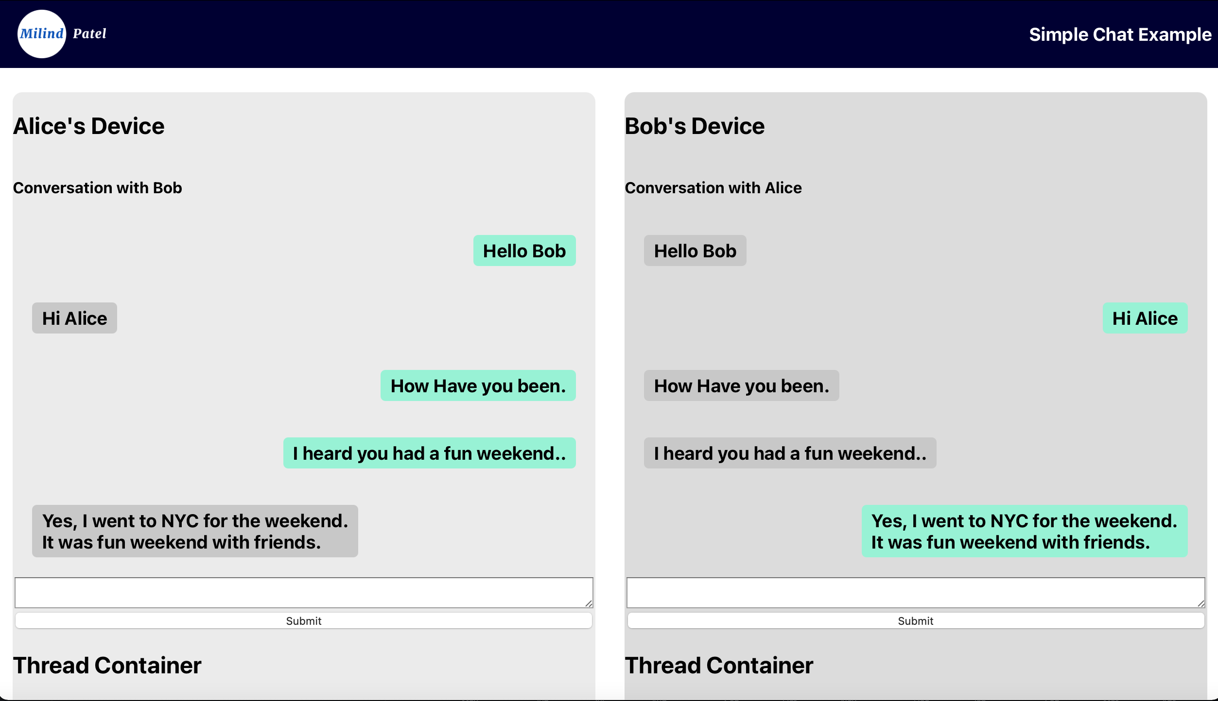 GitHub - milindpatel11/simple-chat-frontend-only: Simple chat web app ...