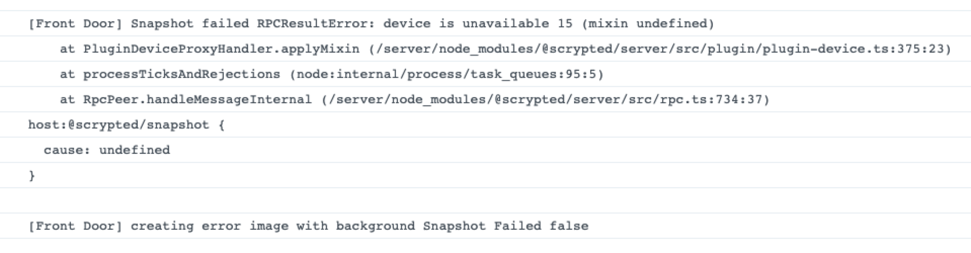 Ring plug-in issue with versions after 0.0.100 · Issue #647 · koush/scrypted · GitHub