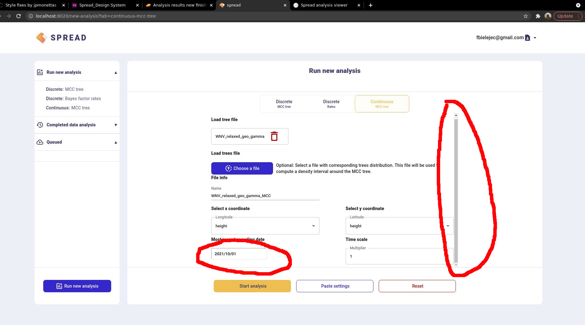 [UI] Scrolling issues · Issue #96 · phylogeography/spread · GitHub