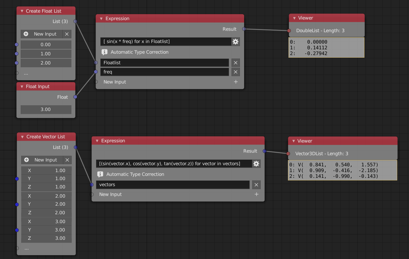 Trying to convert math nodes to use an expression node gives an error · Issue #1385 ...