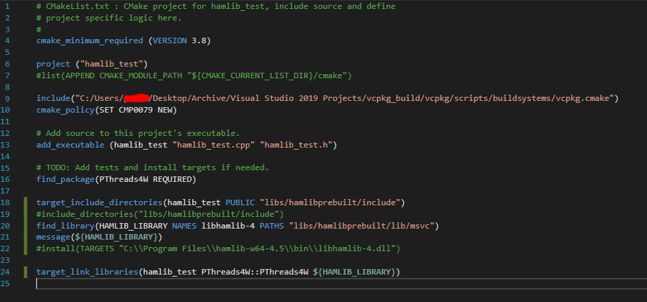Having troubles including hamlib into CMake project · Issue #1184 · Hamlib/Hamlib · GitHub