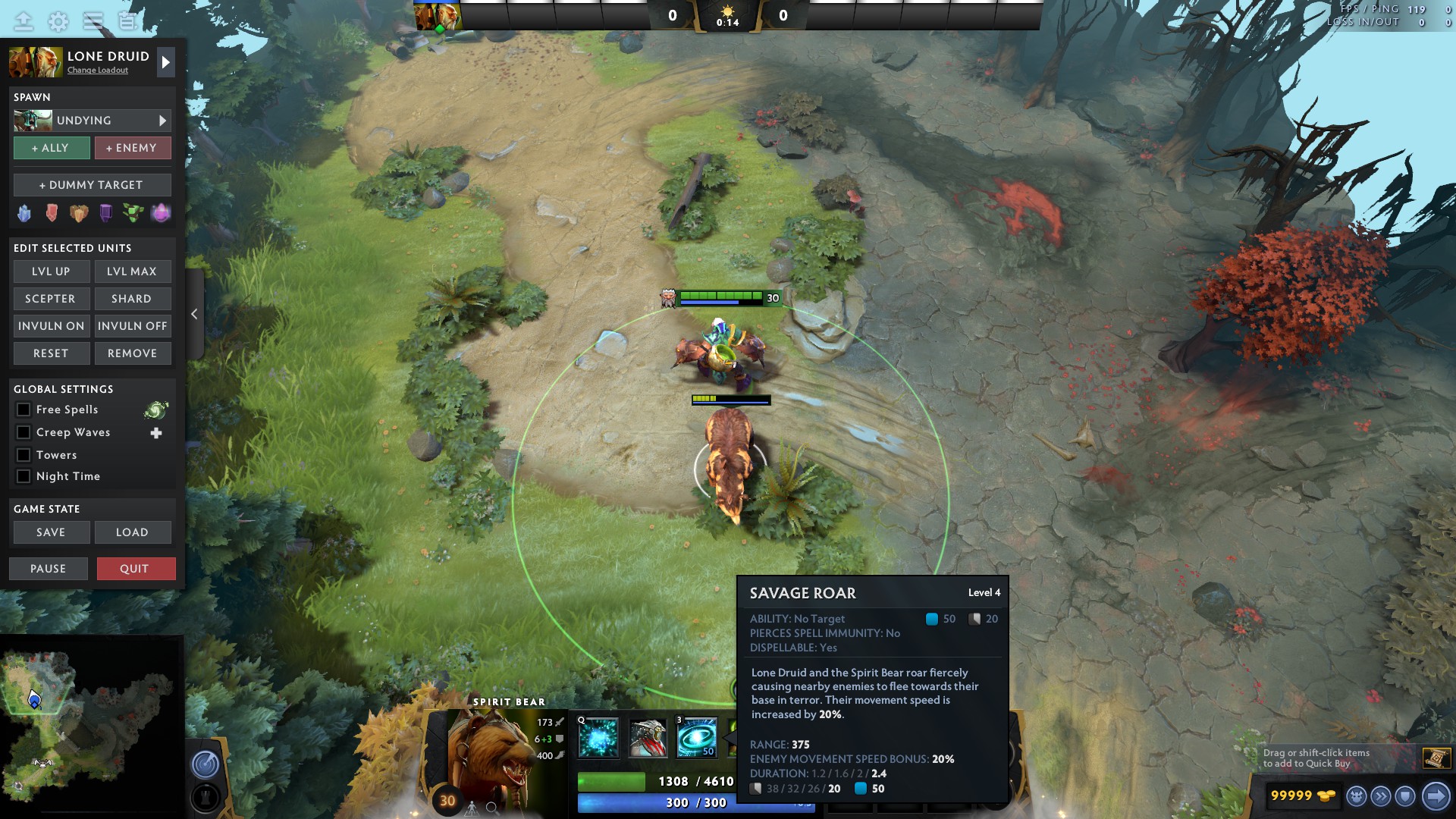 Spirit Bear Savage Roar Tooltip is wrong · Issue #2454 · ValveSoftware/Dota2-Gameplay · GitHub